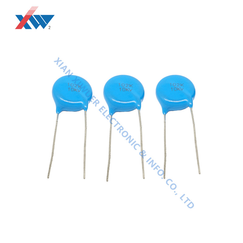 10KV 102K 1000pF Condensador cerámico de alto voltaje TH baja ...